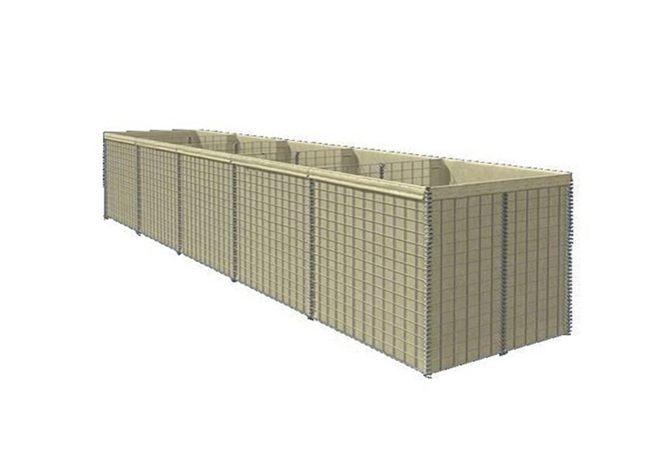 Turkey Hesco Defence Barrier , Hesco Baskets Corrosion Resistance MIL 5