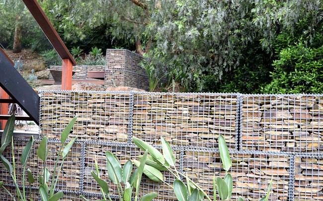 4.0mm Welded Gabion Baskets Spiral Wire Connection Galfan Coated