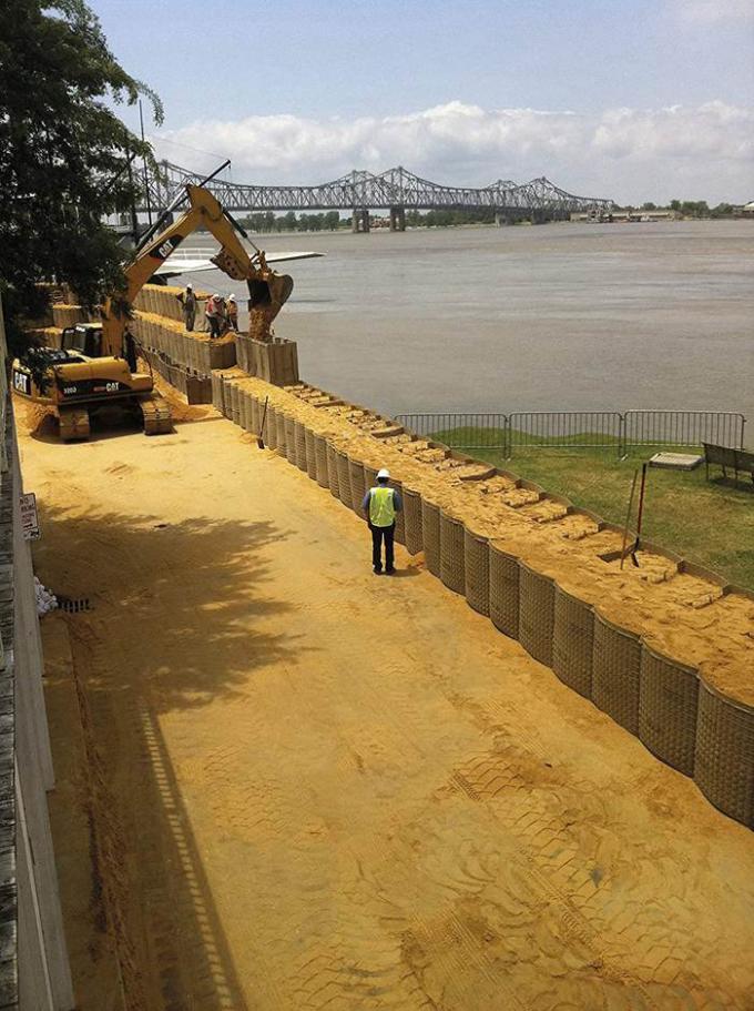 Hesco Earth Filled Security 5mm Defensive Barrier