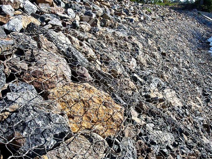 2x1x1m 2.7mm HDG Welded Mesh Gabion Baskets