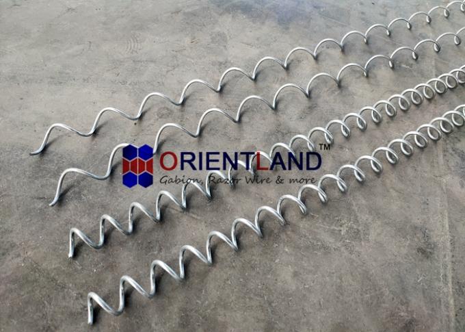 4.0mm Welded Gabion Baskets Spiral Wire Connection Galfan Coated